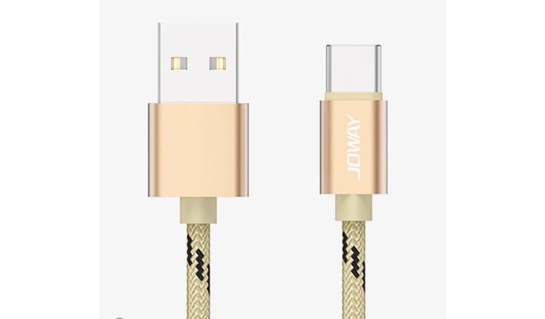 کابل تبدیل USB به USB-C جووی مدل TC06 طول 0.2 متر - موبایل باباشاهی